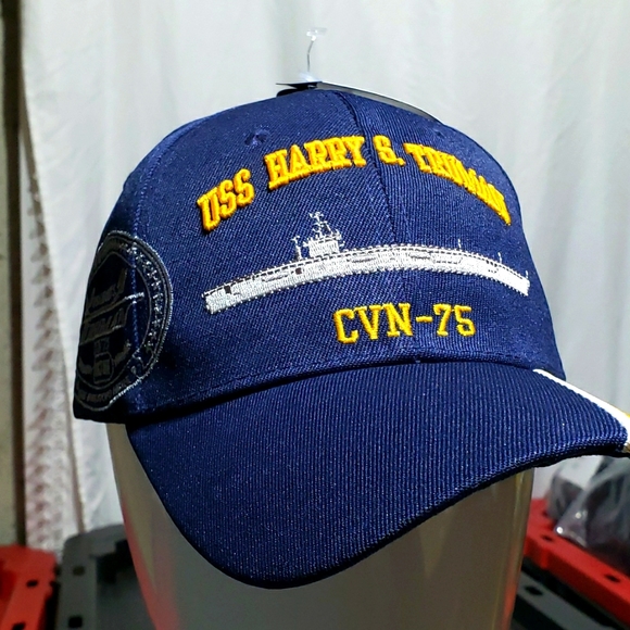 Accessories | Military Us Navy Uss Harry S Truman Hat | Poshmark